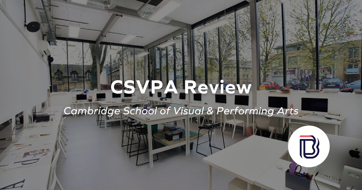 CSVPA Review: Cambridge School of Visual & Performing Arts